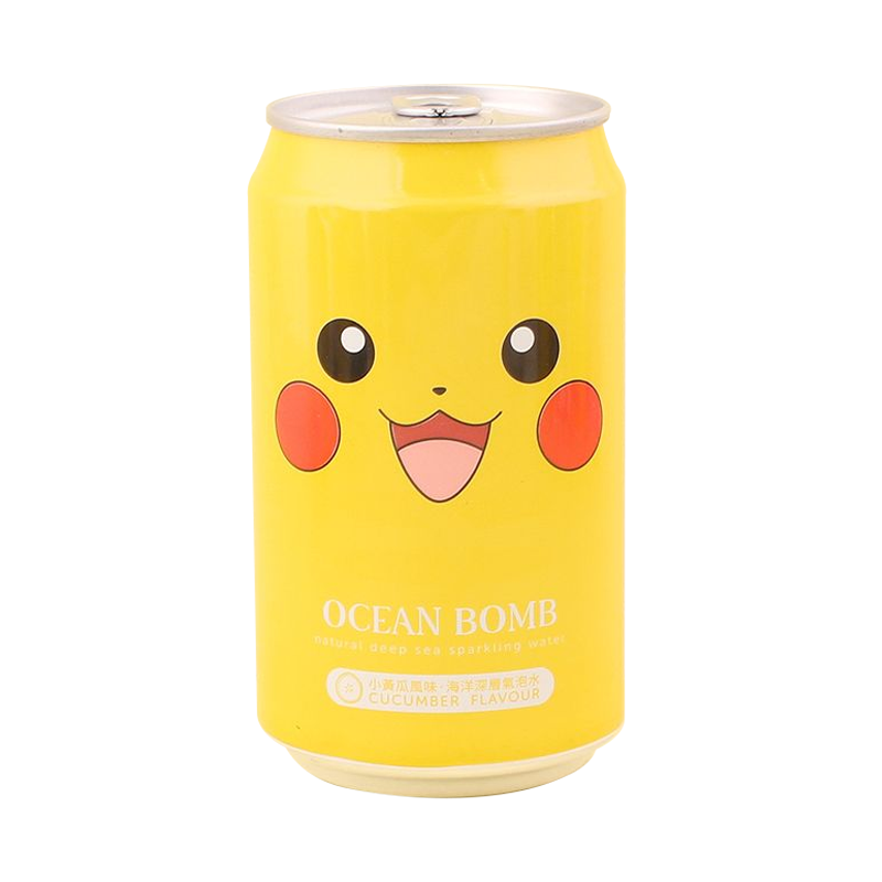 Ocean Bomb Pokemon Pikachu Cucumber Flavour Sparkling Water – Sweet Dreams