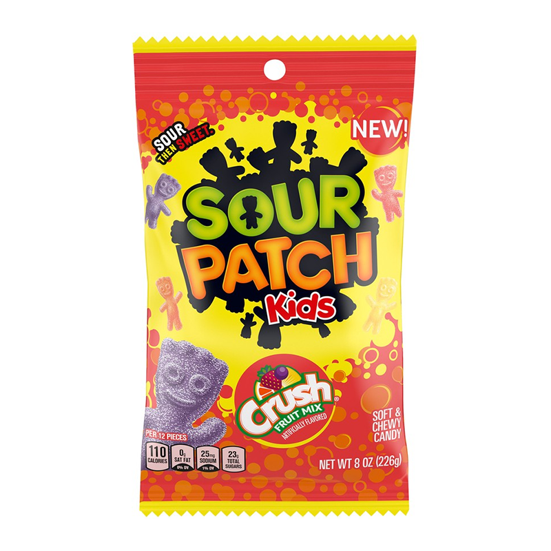 Sour Patch Kids Crush Fruit Mix (226g) – Sweet Dreams